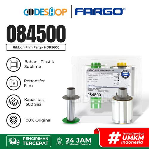 Promo Retransfer Film Clear 1500 Images PN 084500 ID Card Fargo HDP5600 ...