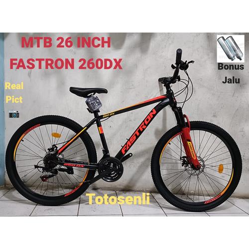 Jual SEPEDA GUNUNG MTB 26 INCH FASTRON 260DX 3x7speed REM CAKRAM - Kab ...