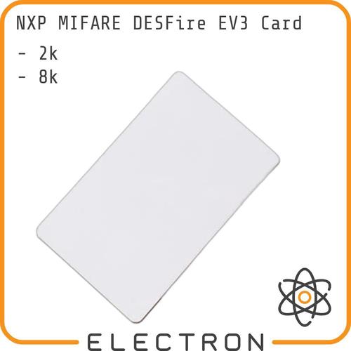 Jual NXP MIFARE DESFire EV3 8k Card RFID NFC Tag 13.56MHz 4kB MF3D43 ...