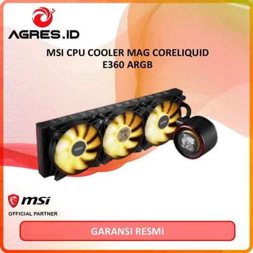 Promo MSI CPU AIO COOLER MAG CORELIQUID E360 ARGB MONSTER HUNTER ...