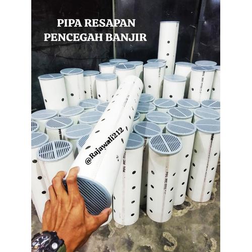 Jual Pipa PVC 4 Inch / Pipa Resapan Biopori Panjang 60cm - Kab. Bogor ...