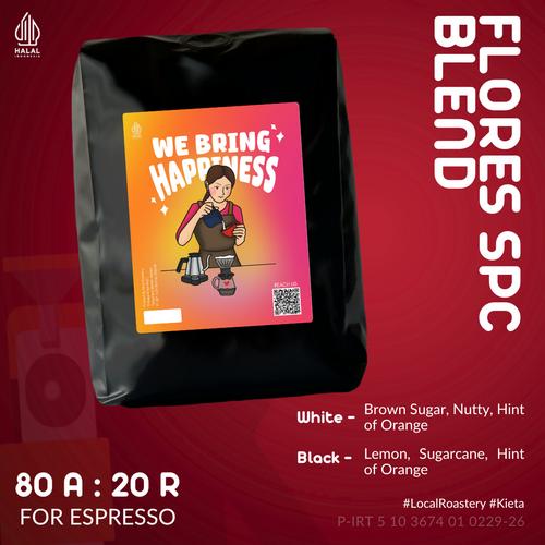 Promo Biji Kopi Flores Special Espresso Blend 1kg 80% arabika - Biji ...