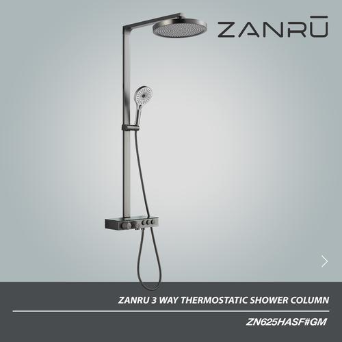 Promo ZANRU Thermostat Shower Column Set ZN625HASF | Shower Column ...