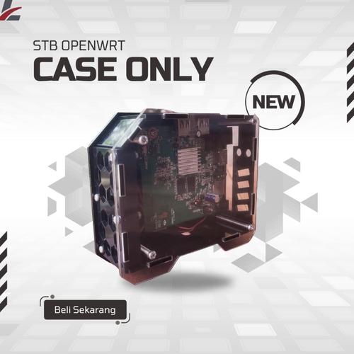 Jual Interbot. CASE/CASING AKRILIK UNTUK STB HG680P& B860H V1/V2 NAS,OPENWRT - B860H V1/V2 ...