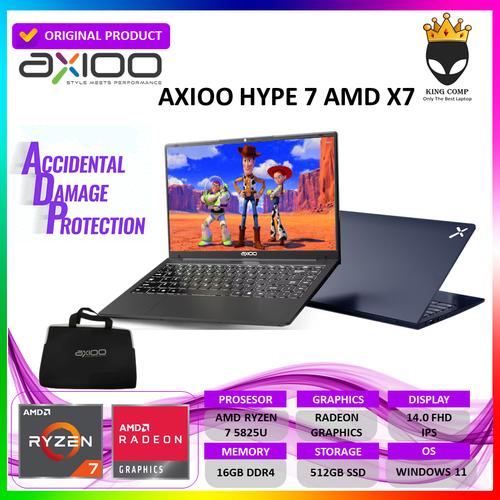 Jual AXIOO Hype 7 AMD X7 Ryzen 7 5825U 16GB 512GB 14" FHD IPS W11 ...