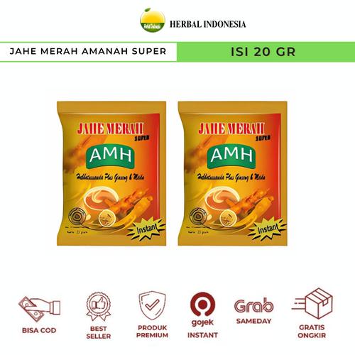 Promo Jahe merah super AMH sachet - Jakarta Timur - Herbal Indonesia ...
