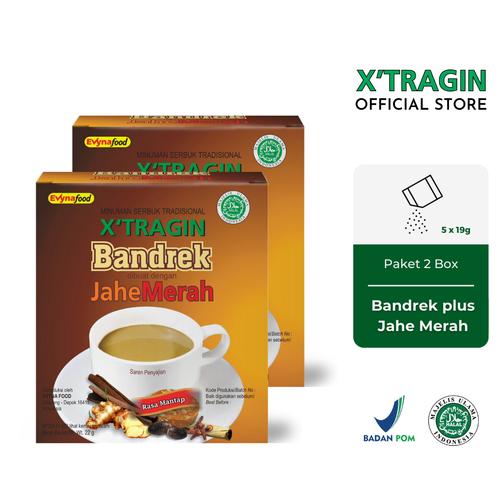 Jual X'Tragin Bandrek dengan Jahe Merah Minuman Serbuk Twin Pack ...