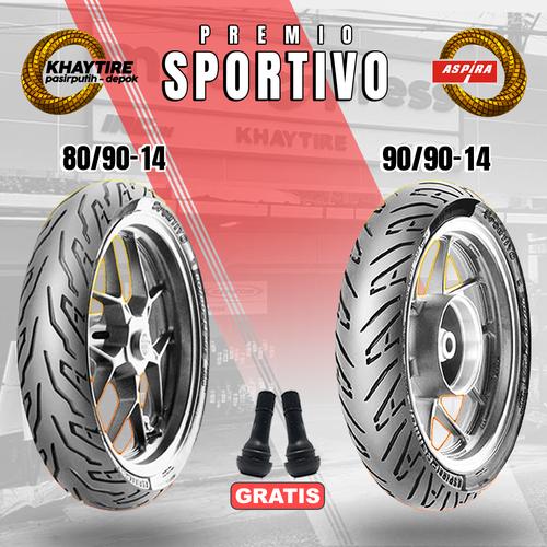 Jual Paket Ban Motor Matic ASPIRA PREMIO SPORTIVO 80/90 - 90/90 Ring 14 - Kota Depok - KHAYTIRE ...