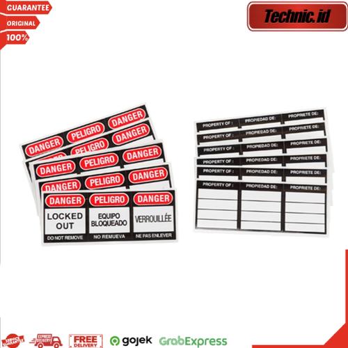 Jual Brady Label Gembok 6EA 51379 Label Pada Padlock Safety - Kota ...