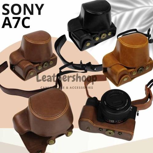 Jual SONY A7C Cover Leather Case - Coklat Tua - Kota Surabaya ...