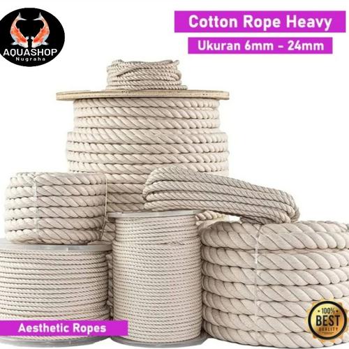 Jual Tali Tambang Kuralon Tali Tambang Katun Dadung Keras Besar Warna ...