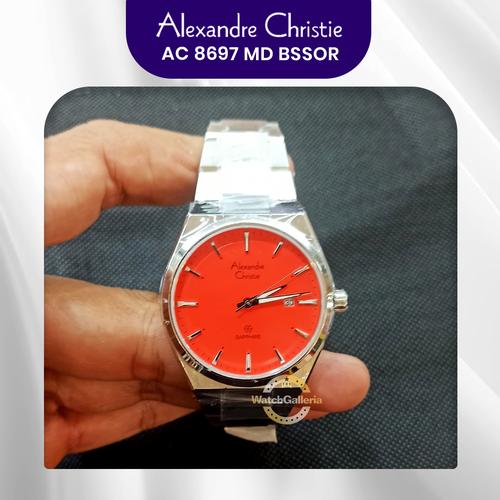 Promo Jam Tangan Pria Alexandre Christie Classic Steel AC 8697 MDBSSOR ...