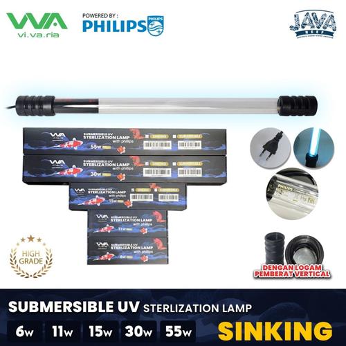 Jual Vivaria UVC with Phillips 6W PANJANG 33 cm- LAMPU UV KOLAM ...