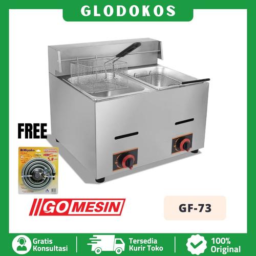Jual Deep Fryer Getra Gf-102g Alat Penggorengan Gas 2 Tank 6l Garansi ...