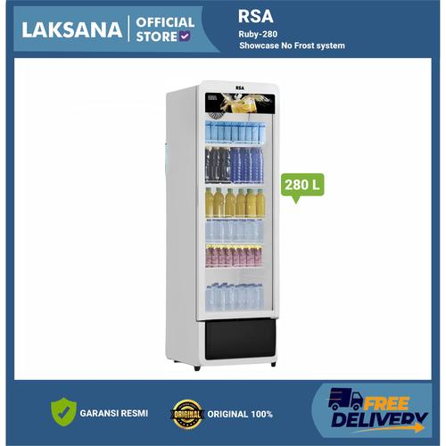 Jual RSA Ruby 280 Showcase No Frost system 280 Liter Ruby-280 - Kota ...