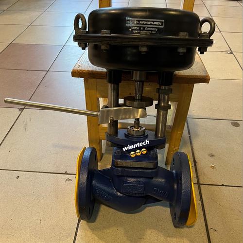 Jual BLOWDOWN VALVE/CONTROL VALVE PNEUMATIC ARI ARMATUREN FLANGE PN40 ...