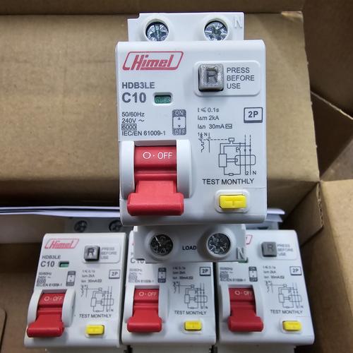 Jual RCBO 1P+N 6A 10A 16A 20A 25A 32A 40A HIMEL ELCB+MCB 30MA HDB3wLEN1C - 6A - Jakarta Pusat ...