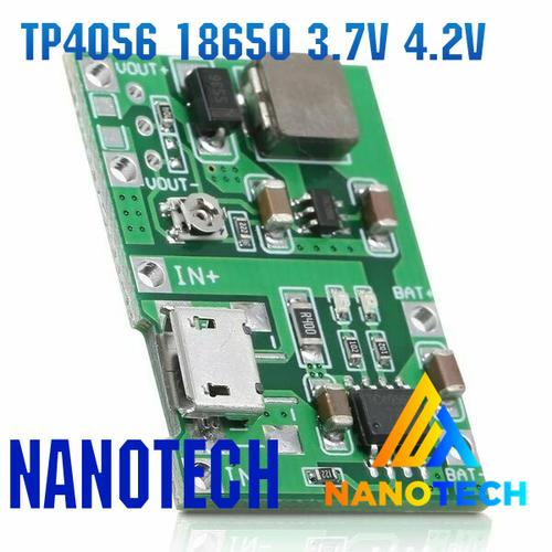 Jual TP4056 18650 3.7V 4.2V Battery Charging Module With Integrated DC ...
