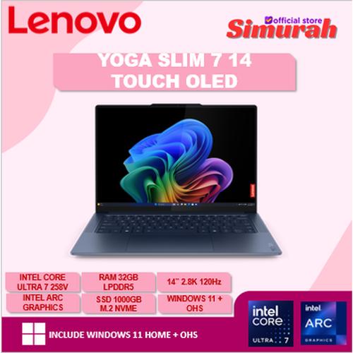 Promo Lenovo Yoga Slim 7 14 Touch OLED Evo Ultra 7 258V Ram 32GB 1TB ...