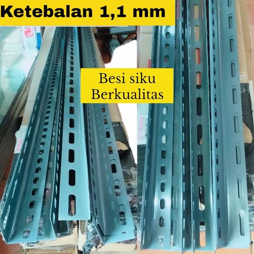 Jual BESI SIKU LUBANG 1 METER 1,5 meter 2 meter 3 meter, SIKU LUBANG ...