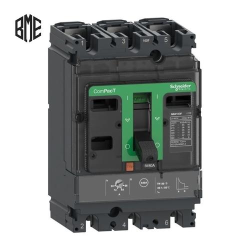 Jual SCHNEIDER MCCB NSX100R 3P 25A TM25D 200KA 415V C10R3TM025 ORIGINAL ...