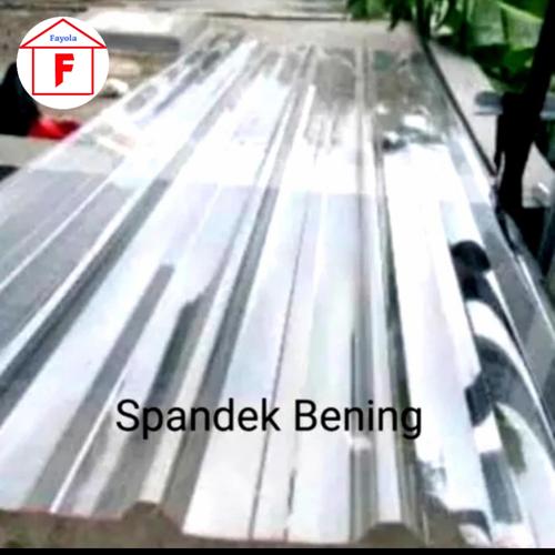 Jual atap spandek transparan bening 6 meter - Kab. Tangerang ...