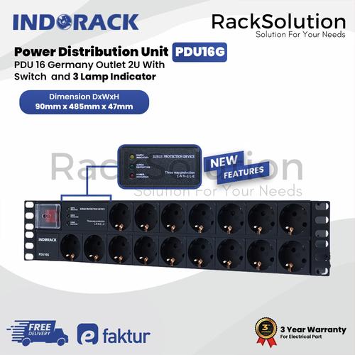 Jual PDU16G Indorack Power Distribution Unit PDU 16 Germany Outlet ...