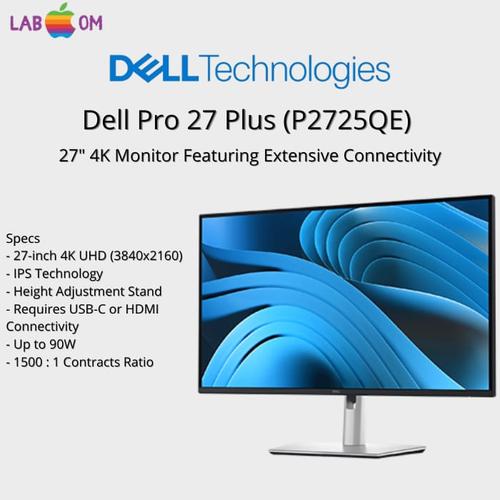 Jual DELL PRO 27 PLUS P2725QE MONITOR 4K UHD IPS USB-C - Jakarta Utara ...