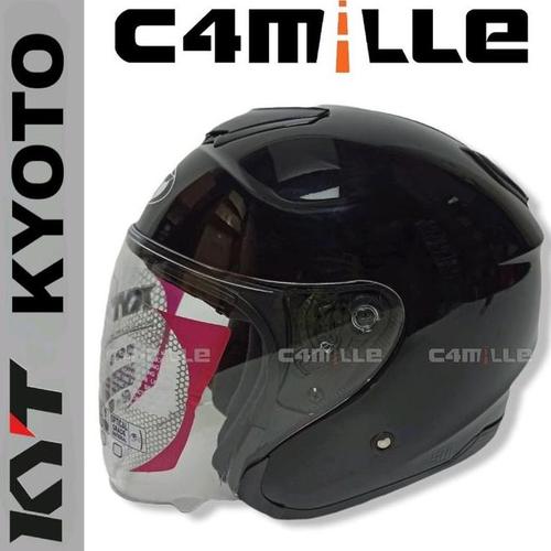 Jual Helm Kyt Kyoto Solid Black Half Face - M - Kota Bekasi - Agusbormi ...