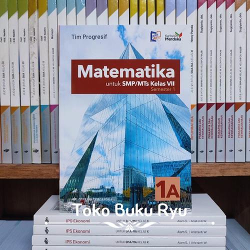 Jual Buku Soal Matematika 1A 1B Kelas 1/7/VII Smp Kurikulum Merdeka ...
