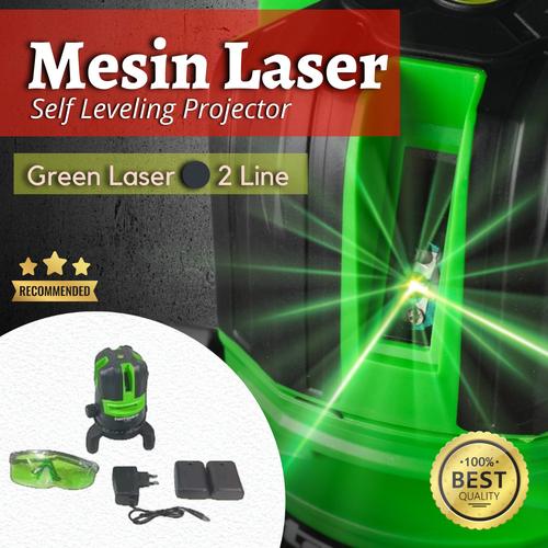Jual Mesin Laser Level Bangunan Auto Siku Canggih Self Leveling Green ...
