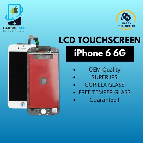 Jual LCD + Touchscreen iPhone 6 Original 100% Bergaransi ! - Putih ...