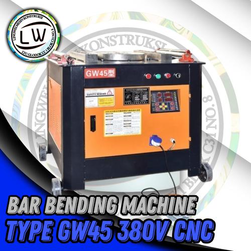 Jual MESIN BENDING BESI BAJA / PEMBENGKOK BESI / BAR BENDER GW45 CNC ...