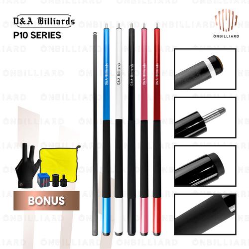 Promo D&A P10 Series Cue Stick Play Billiard Original Pool Low ...