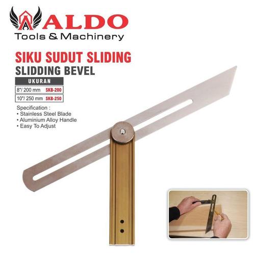 Jual SIKU SUDUT SLIDING / ALAT UKUR SUDUT MIRING / SLIDING BEVEL ...