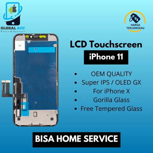 Jual LCD + Touchscreen + Frame iphone 11 Original OEM 100% - Jakarta ...