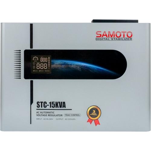 Promo Samoto Digital Stabilizer Stavol Listrik 15000VA AVR Triac ...