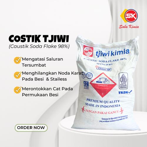 Jual Soda Api / Costik Soda Tjiwi 25kg - Palet + Produk - Kota Surabaya ...