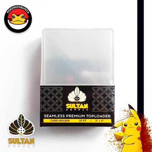 Jual SULTAN Toploader SEAMLESS PREMIUM Kartu Pokemon Top Loader Card 1 ...