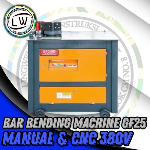Jual MESIN BENDING BESI GF25 MANUAL DAN CNC / MESIN PEMBENGKOK BESI ...