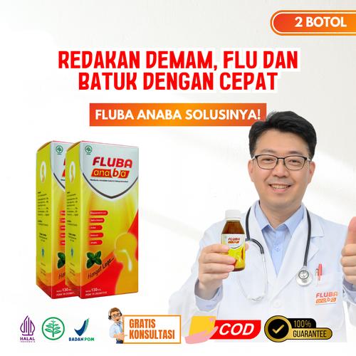 Jual Madu Fluba Anaba Atasi Flu Batuk Dan Insomnia - Paket 2 Botol ...