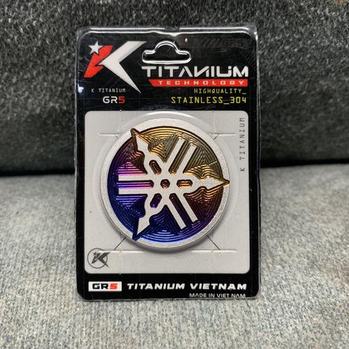 Jual EMBLEM LOGO YAMAHA TITANIUM ORIGINAL HARGA 1PCS 3cm 4cm 5cm - 3cm ...