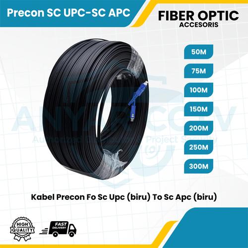Jual Kabel Precon Frecon Fiber Optik FO 1 Core 3 Seling 50/75/100/150/200/300 M - 100M - Kota ...