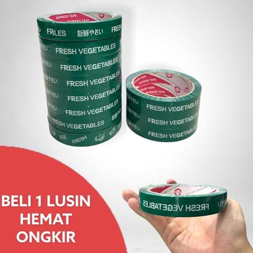 Jual [produk baru] Lakban fresh vegetables DAIMARU ori isolasi solatip ...