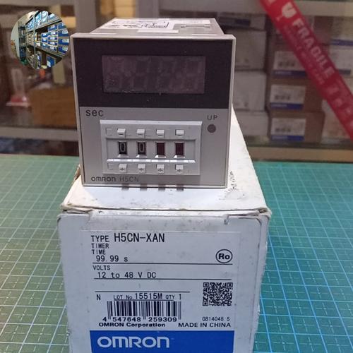 Jual Omron E5CN-XAN Timer 12 to 48VDC - Jakarta Barat - Mitra plc | Tokopedia