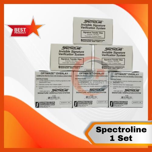 Jual Spectroline Invisible Signature dan Optimaze Overlay 1 set ...