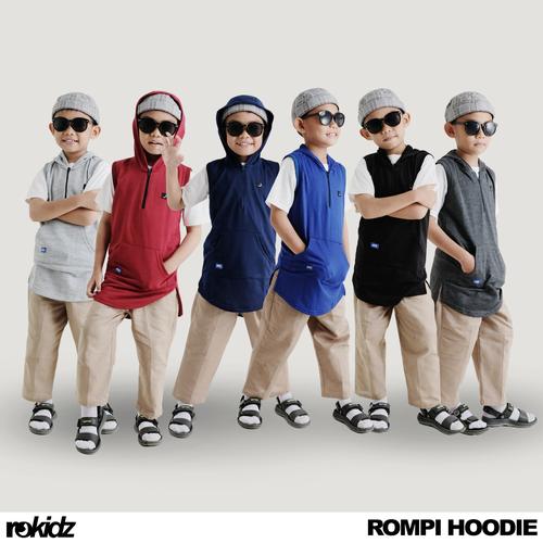 Jual Rompi Sholat Hoodie ROKIDZ – Rompi Muslim Anak Laki-Laki Bahan ...