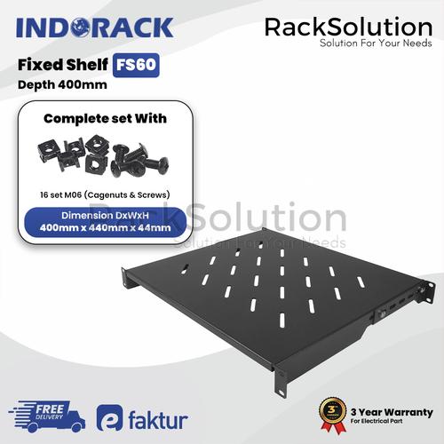 Jual Fixed Shelf Indorack Accesories Ambalan Rack Server Depth 400 ...