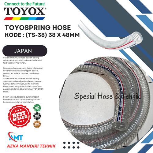 Jual TOYOX TOYOSPRING HOSE TS-38 (1.1/2") 1 ROL 40M SELANG SPRING 38 X 48MM - 1 ROLL 40 METER ...