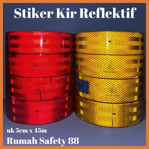 Jual Stiker Reflektor 3M Stiker Reflektif Stiker Kir Stiker Pemantul ...